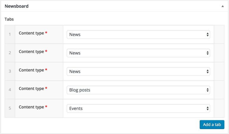 Newsboard template problems? - news